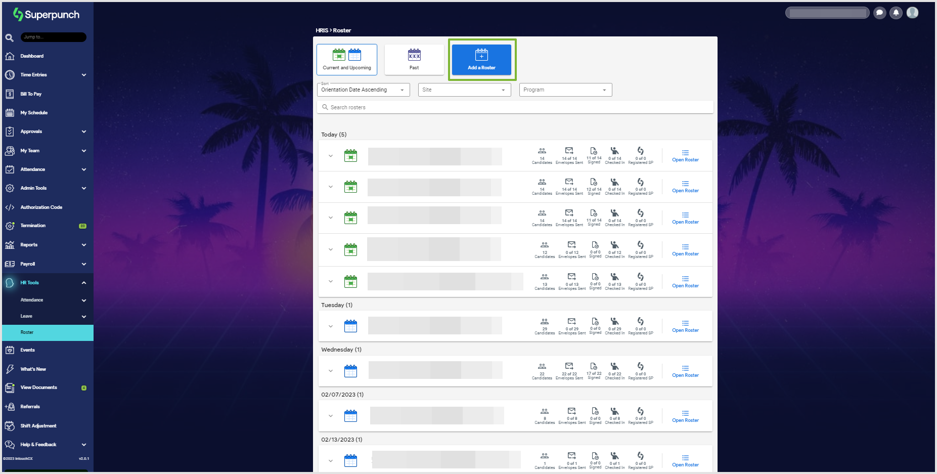 Roster - Create a Roster – IntouchCX Help Center
