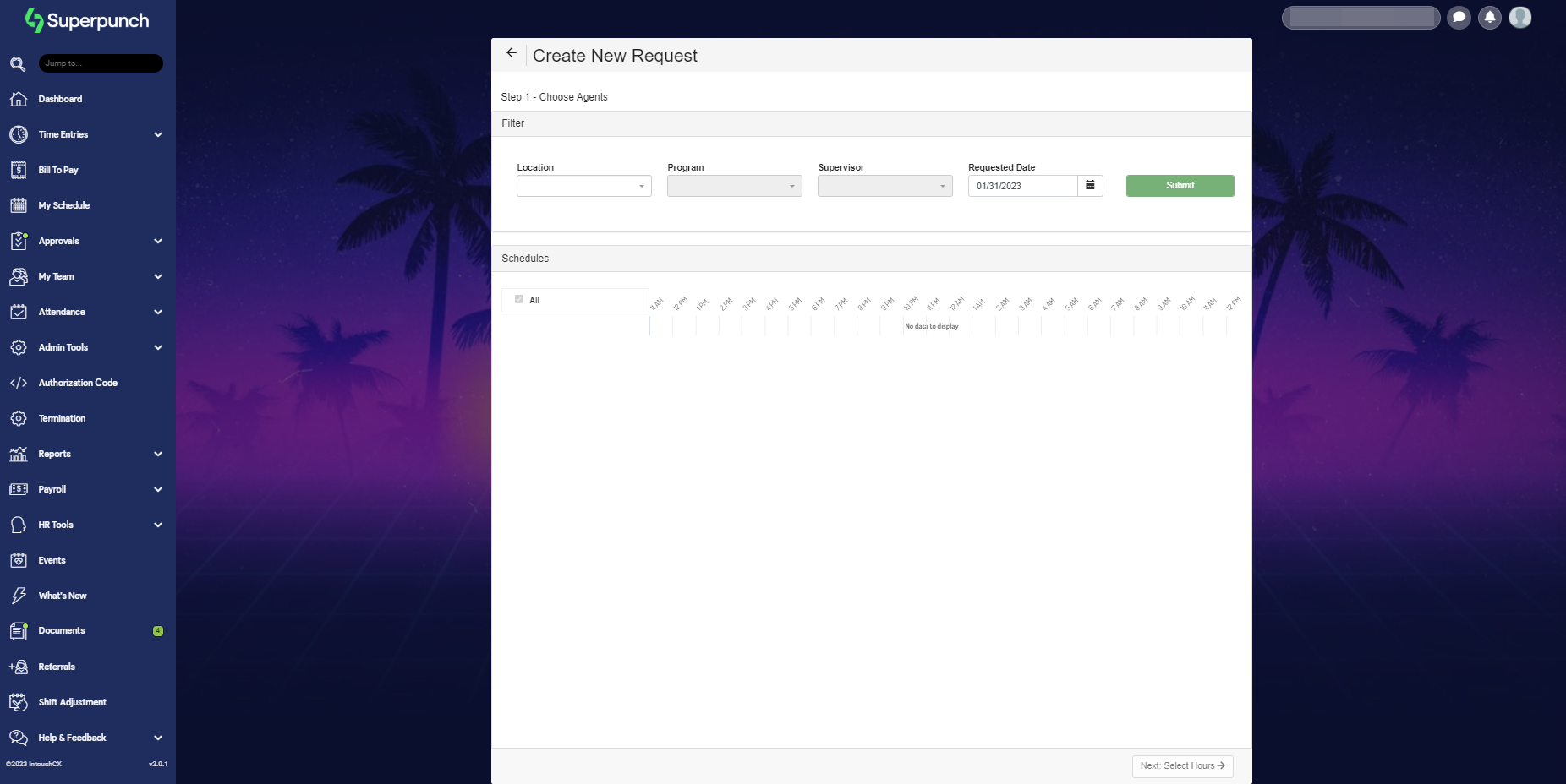 Shift Adjustment Tool – IntouchCX Help Center