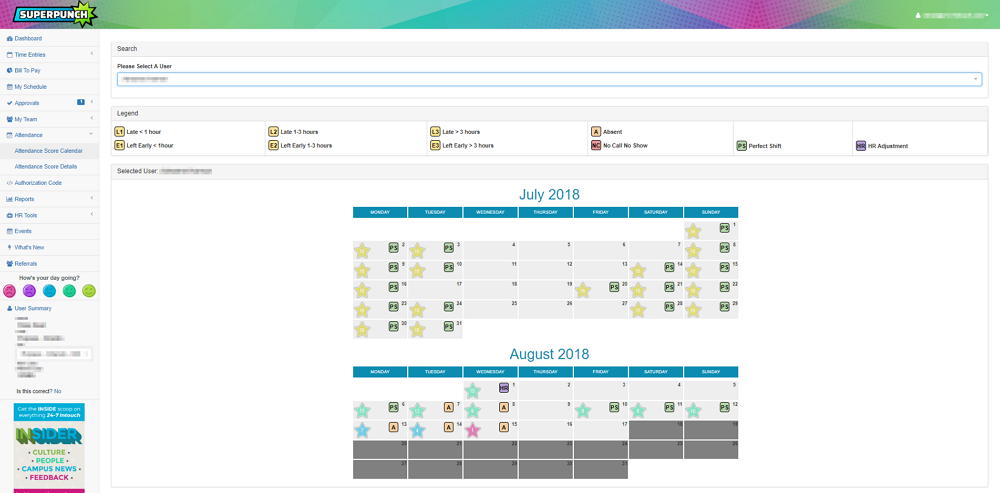 View Attendance Score Calendar – 24-7 Intouch Help Center